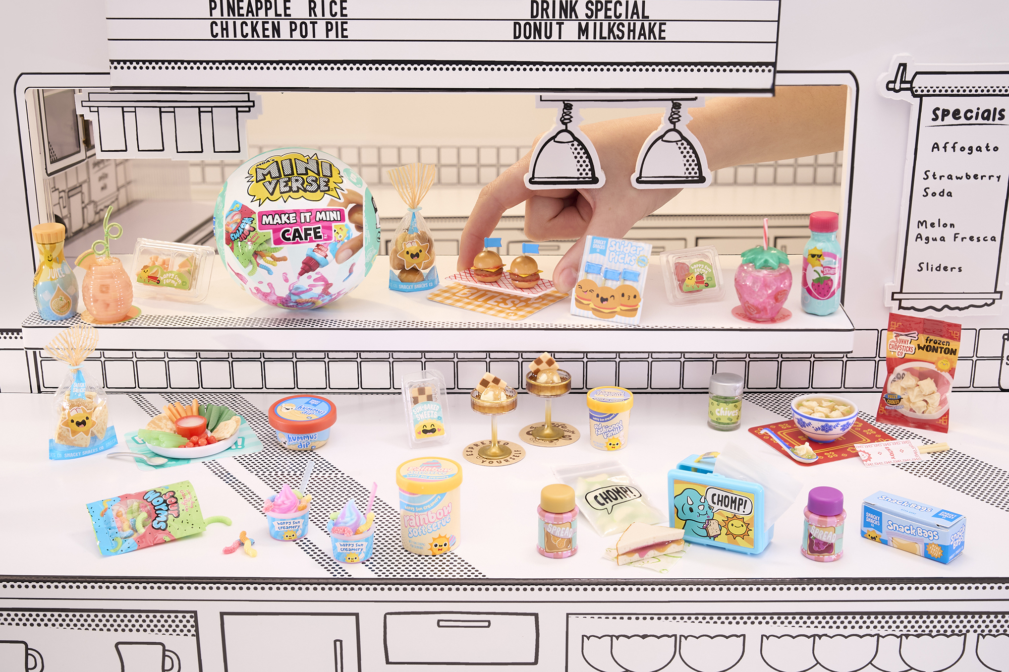 MGA's Miniverse Make It Mini Foods: Cafe Series 5 (Wave A) - YouLoveIt.com