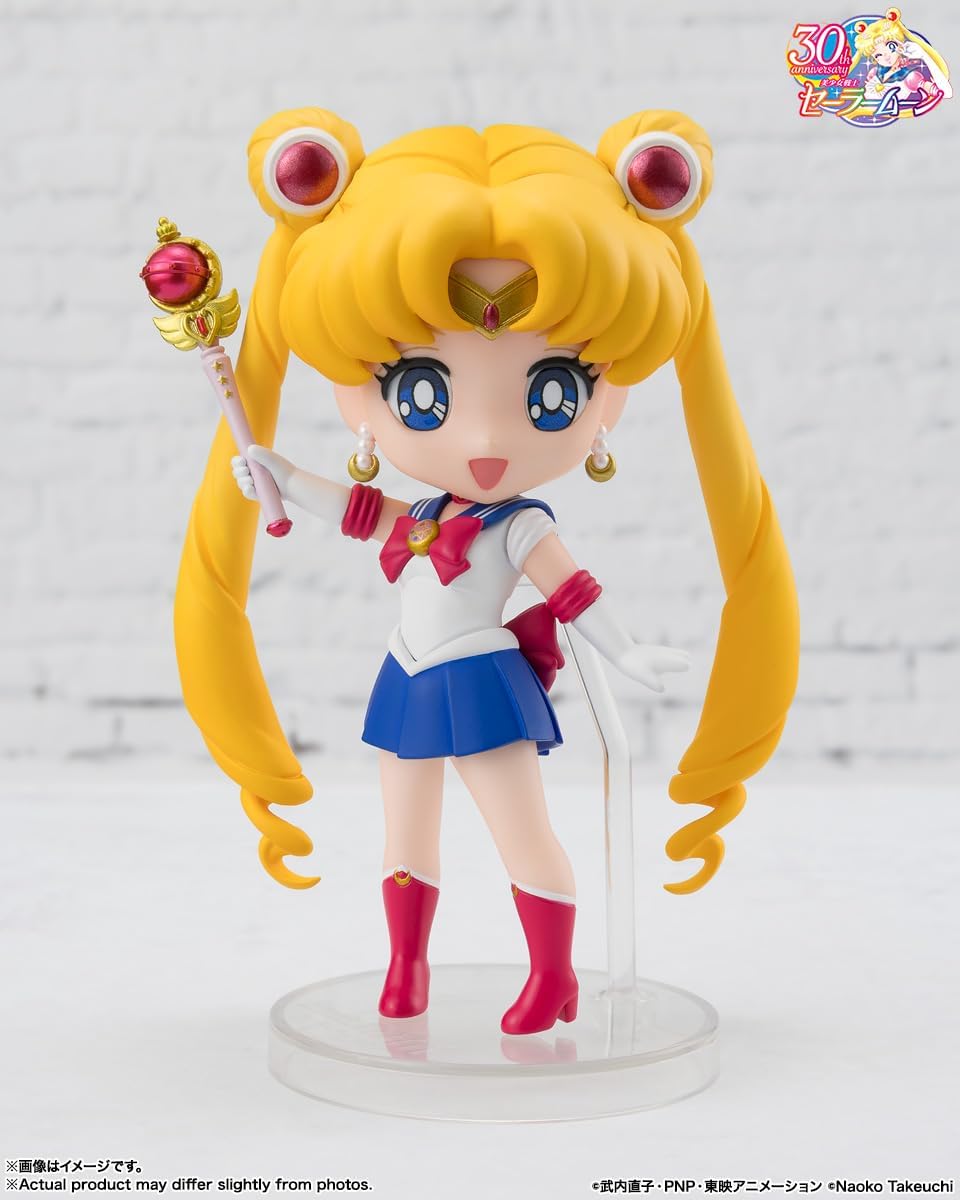 Figuarts mini Sailor Moon Crystal Star Compact and Black Lady figures ...