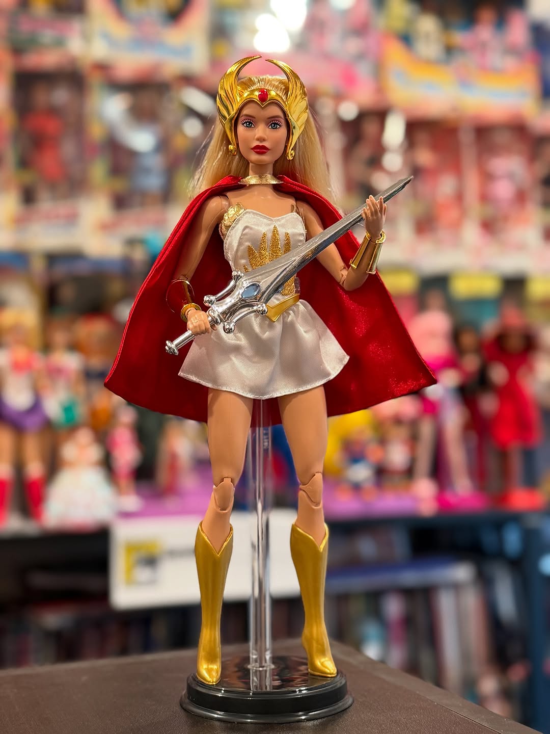 Barbie Signature Masters of the Universe Princess of Power She-Ra Doll ...