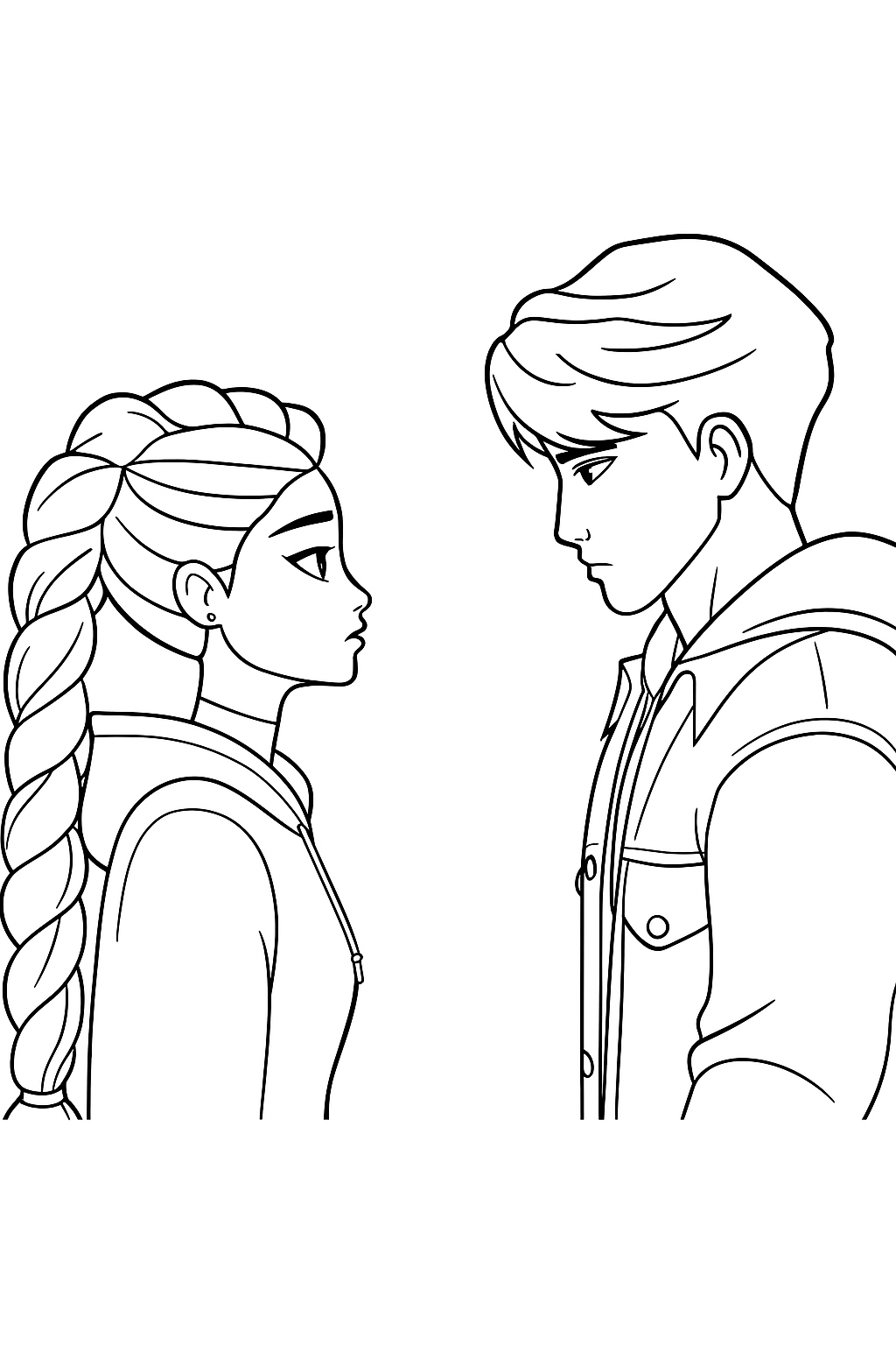 KPop Demon Hunters coloring pages - YouLoveIt.com