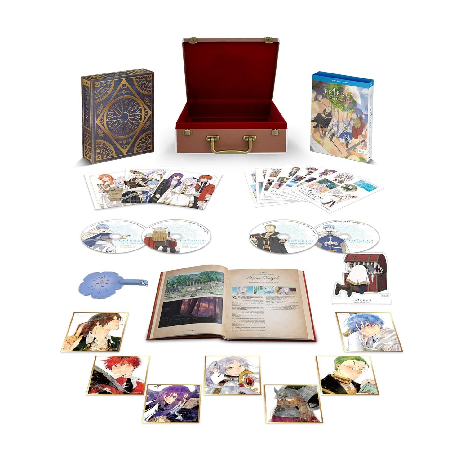 Frieren: Beyond Journey's End Part 2 Blu-ray + DVD Limited Edition - YouLoveIt.com