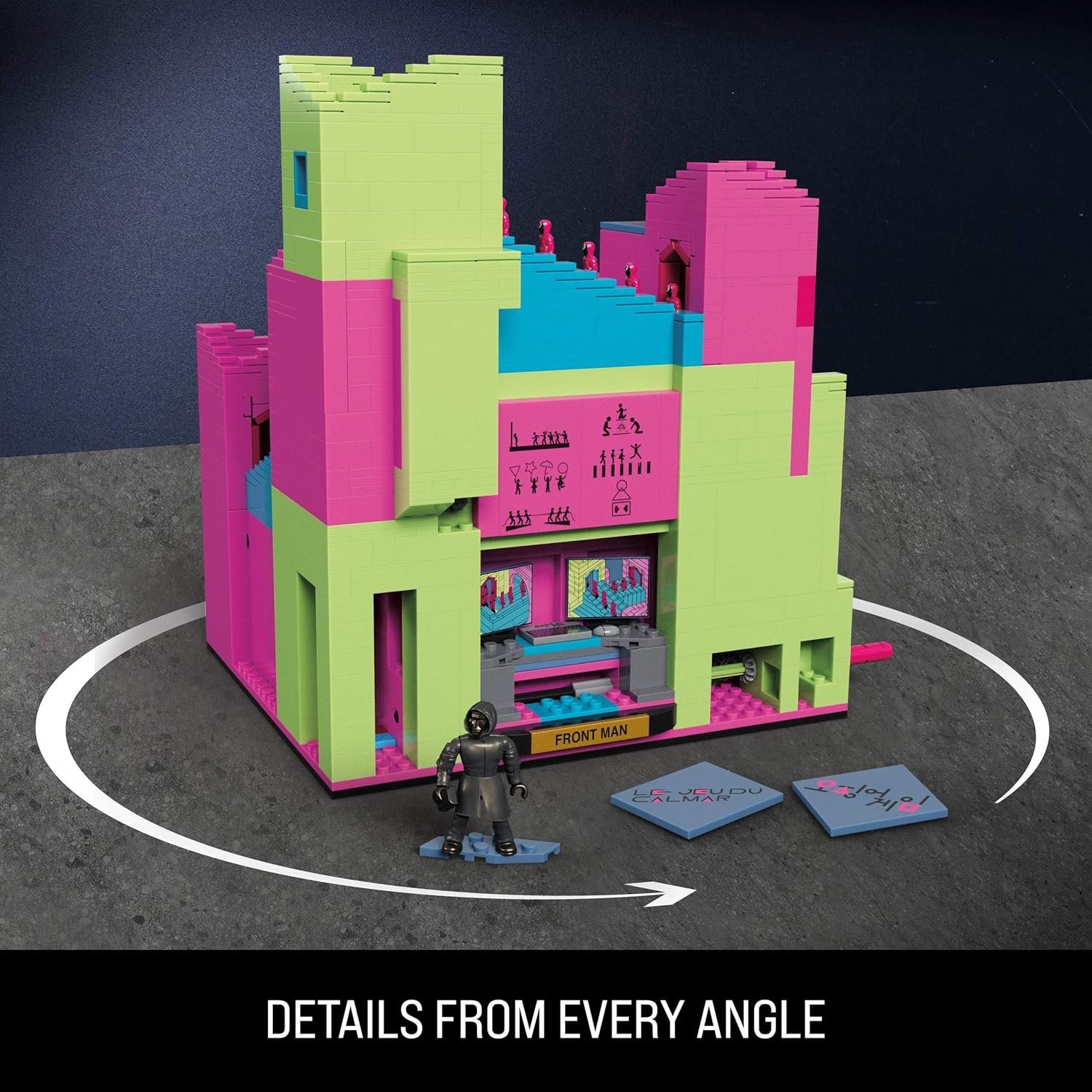 Netflix Squid Game Staircase collector building set from MEGA ...