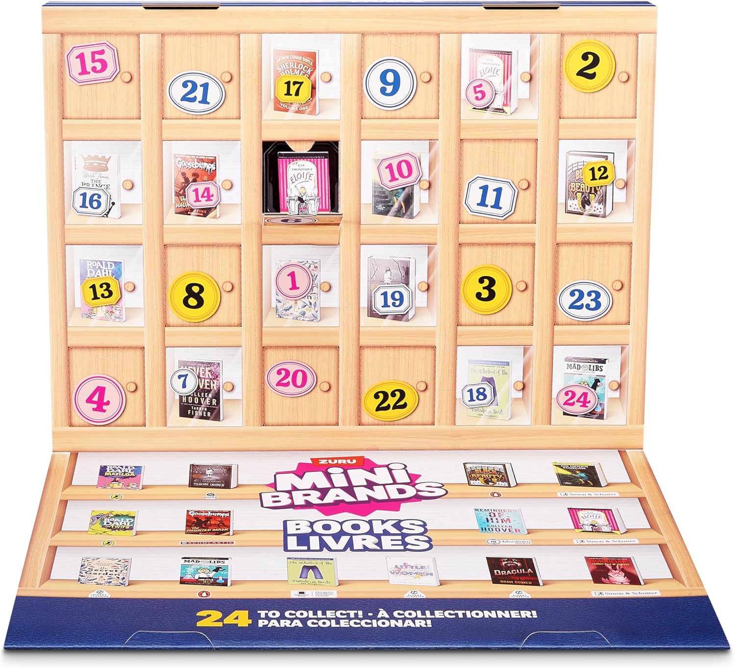 Mini Brands Books Advent Calendar by ZURU 2025 - YouLoveIt.com