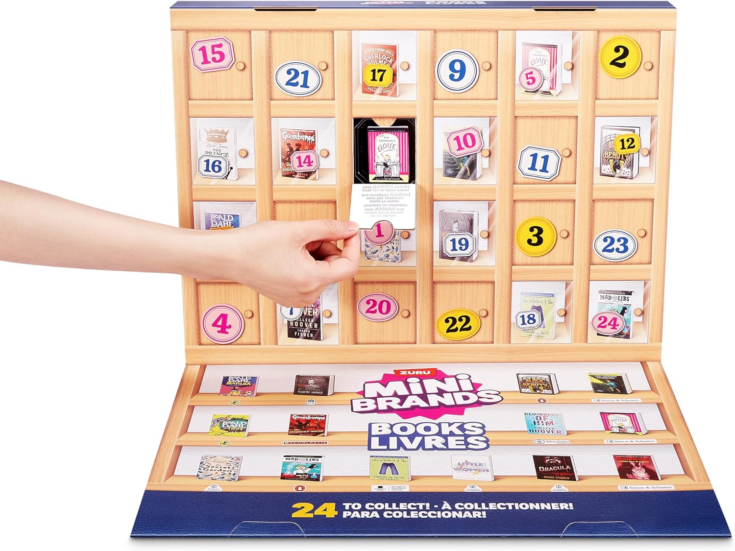 Mini Brands Books Advent Calendar by ZURU 2025 - YouLoveIt.com