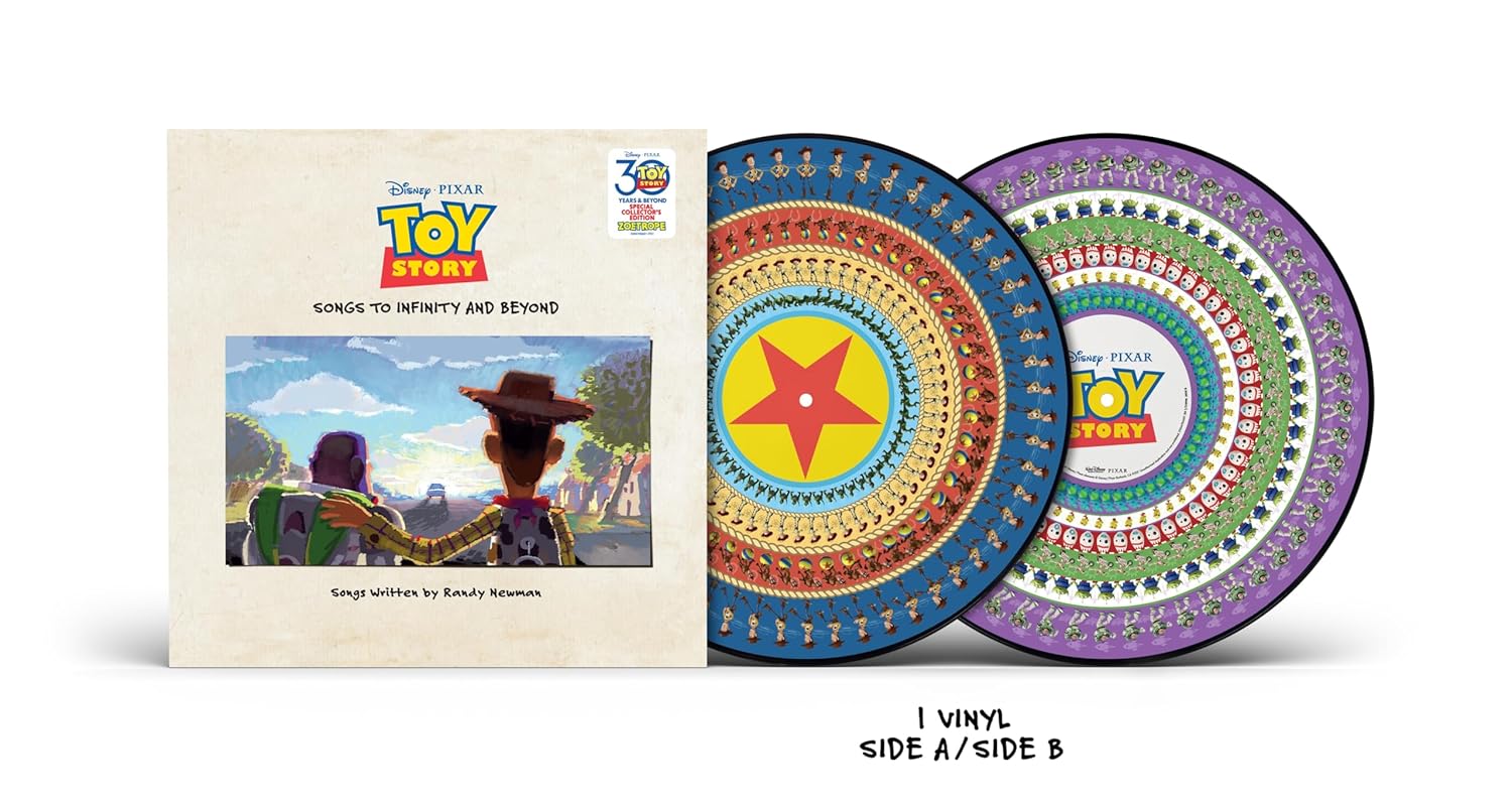 Toy Story: Songs to Infinity and Beyond 30th Anniversary Zoetrope Vinyl ...