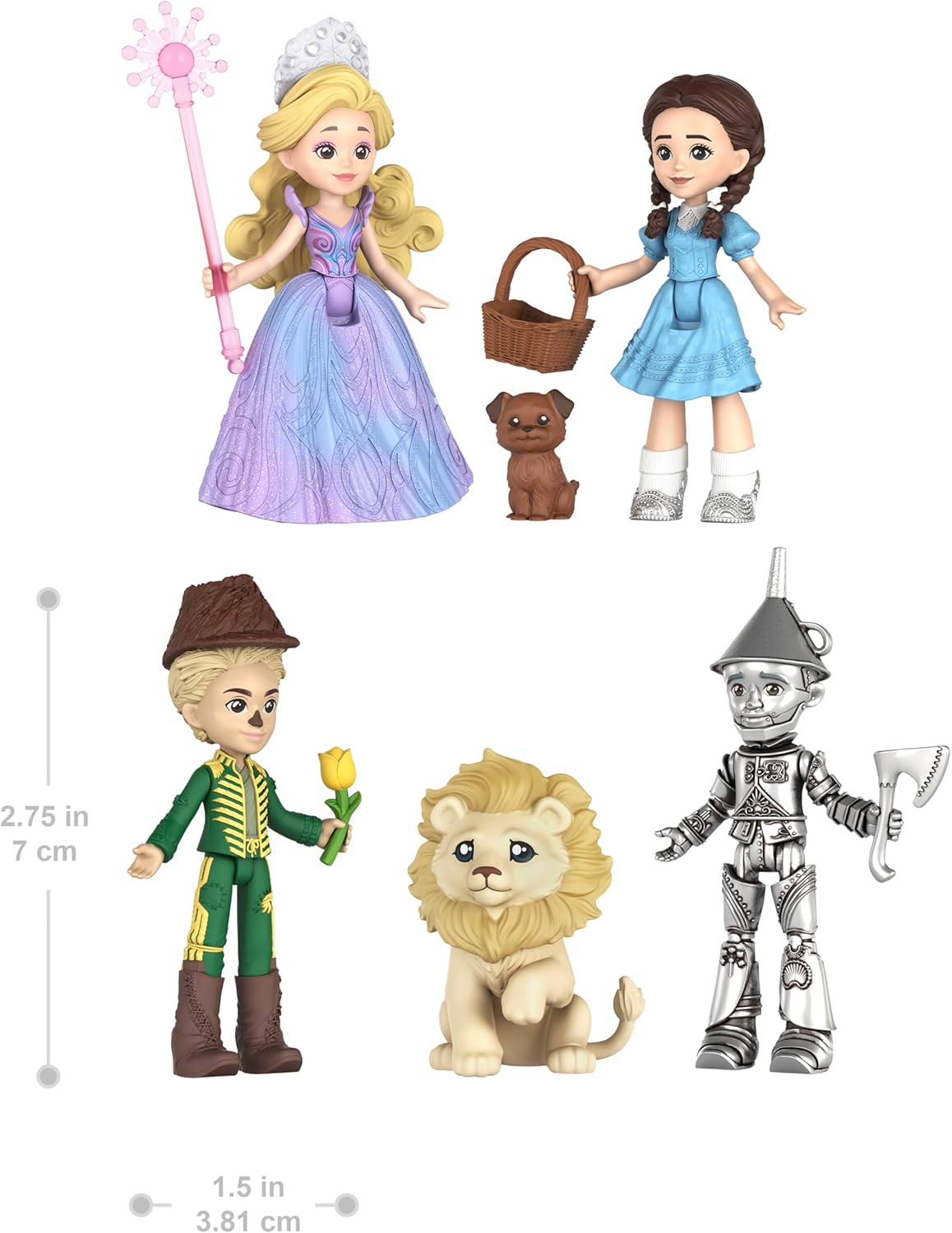 Wicked Oz Story set with Wicked For Good Glinda, Scarecrow, Dorothy ...