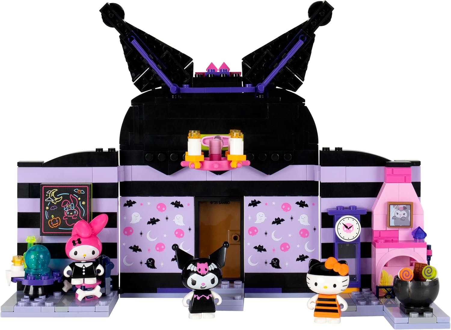 Hello Kitty and Friends Kuromi’s Haunted House Building Set - YouLoveIt.com