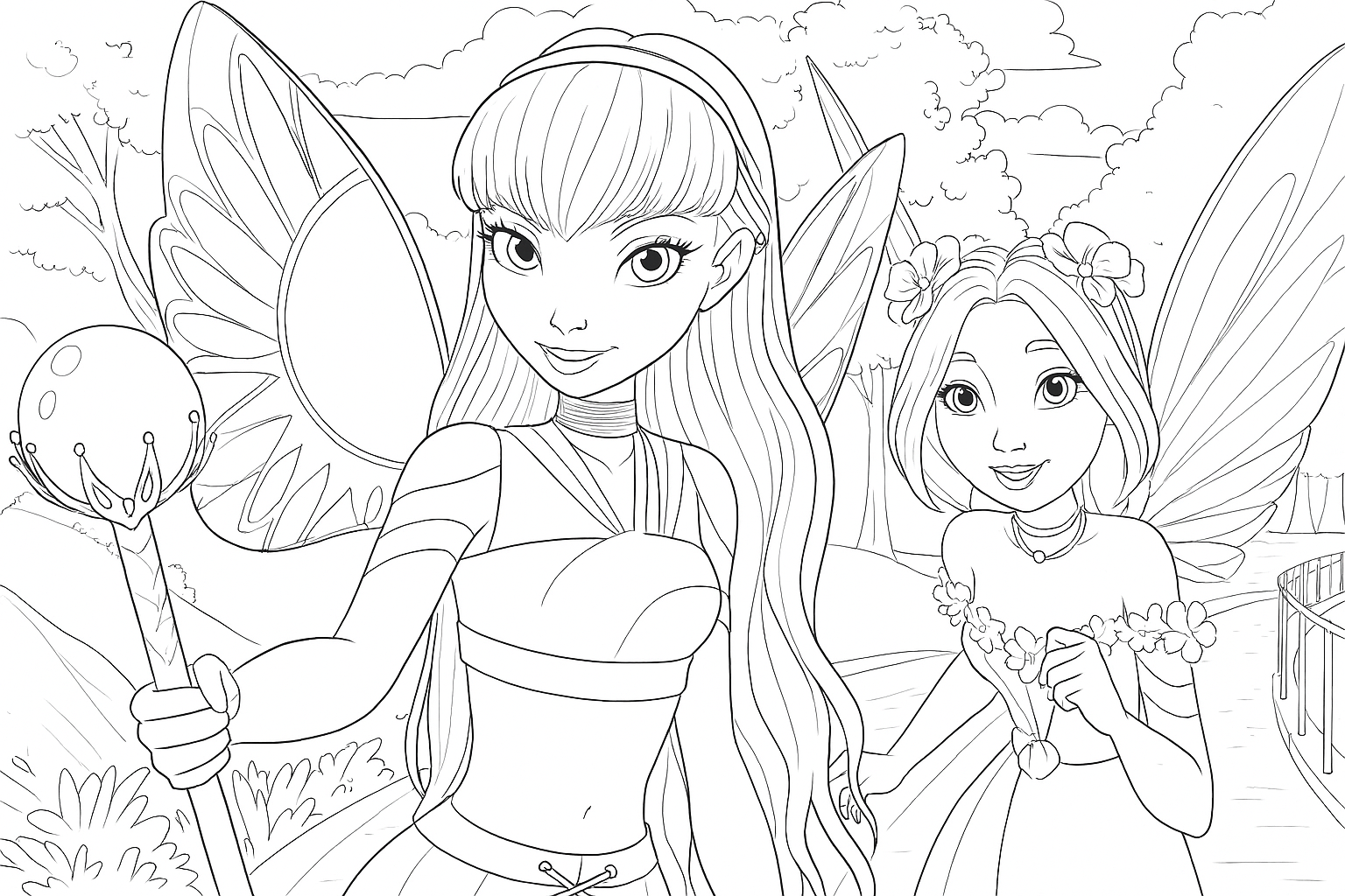 winx club aisha coloring pages