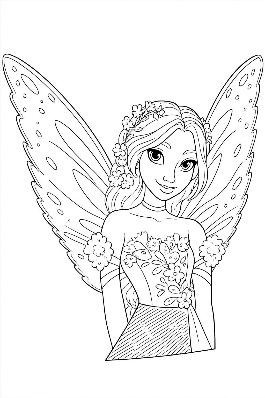 winx coloring pages flora