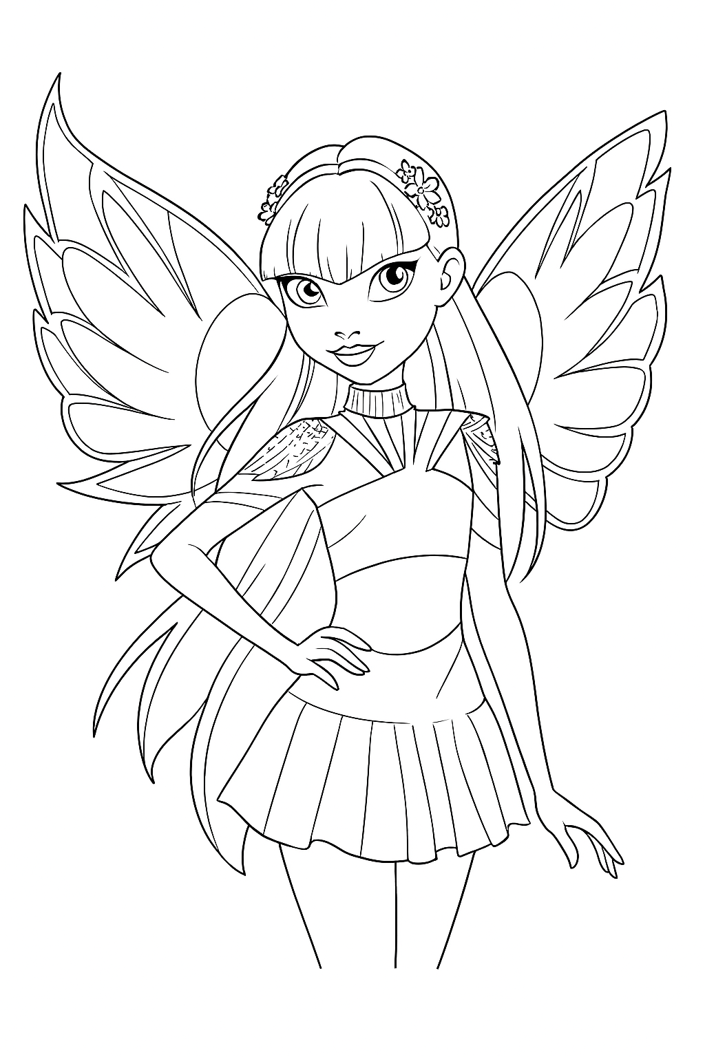 winx musa coloring pages