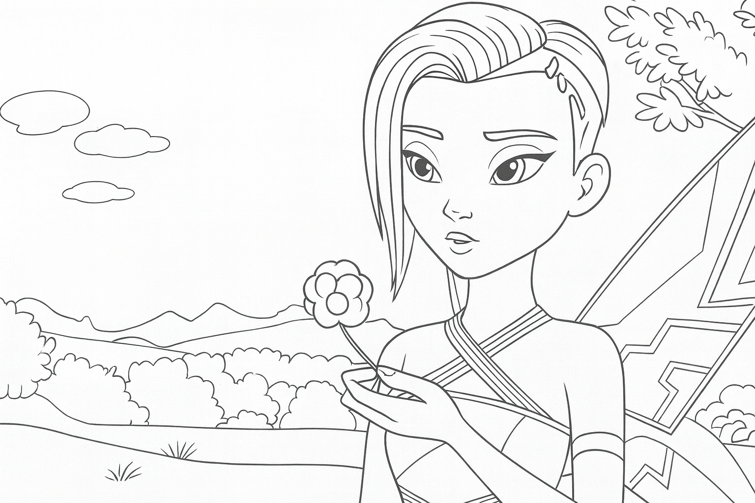 coloring book winx club