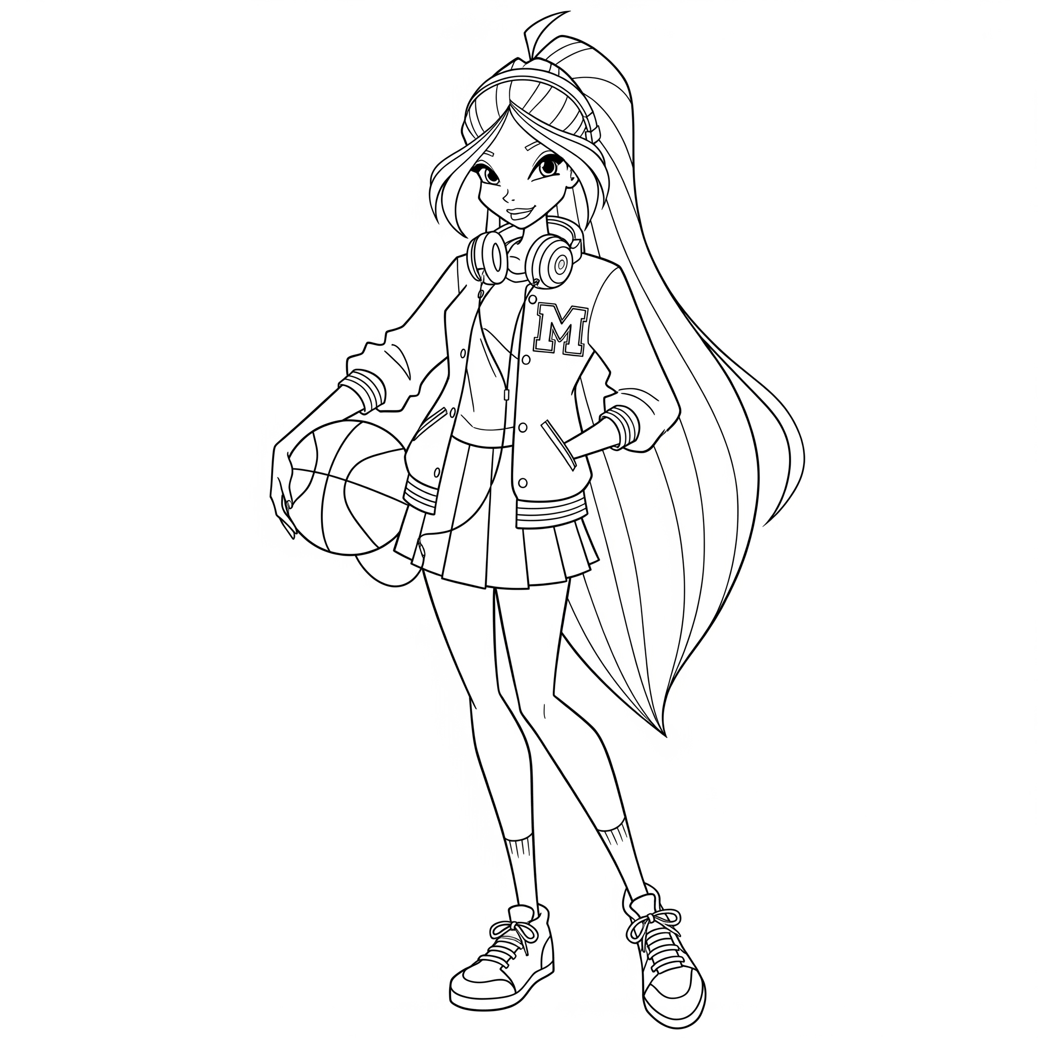 Winx Back to School Coloring Pages — Magical School Adventures to Color ...