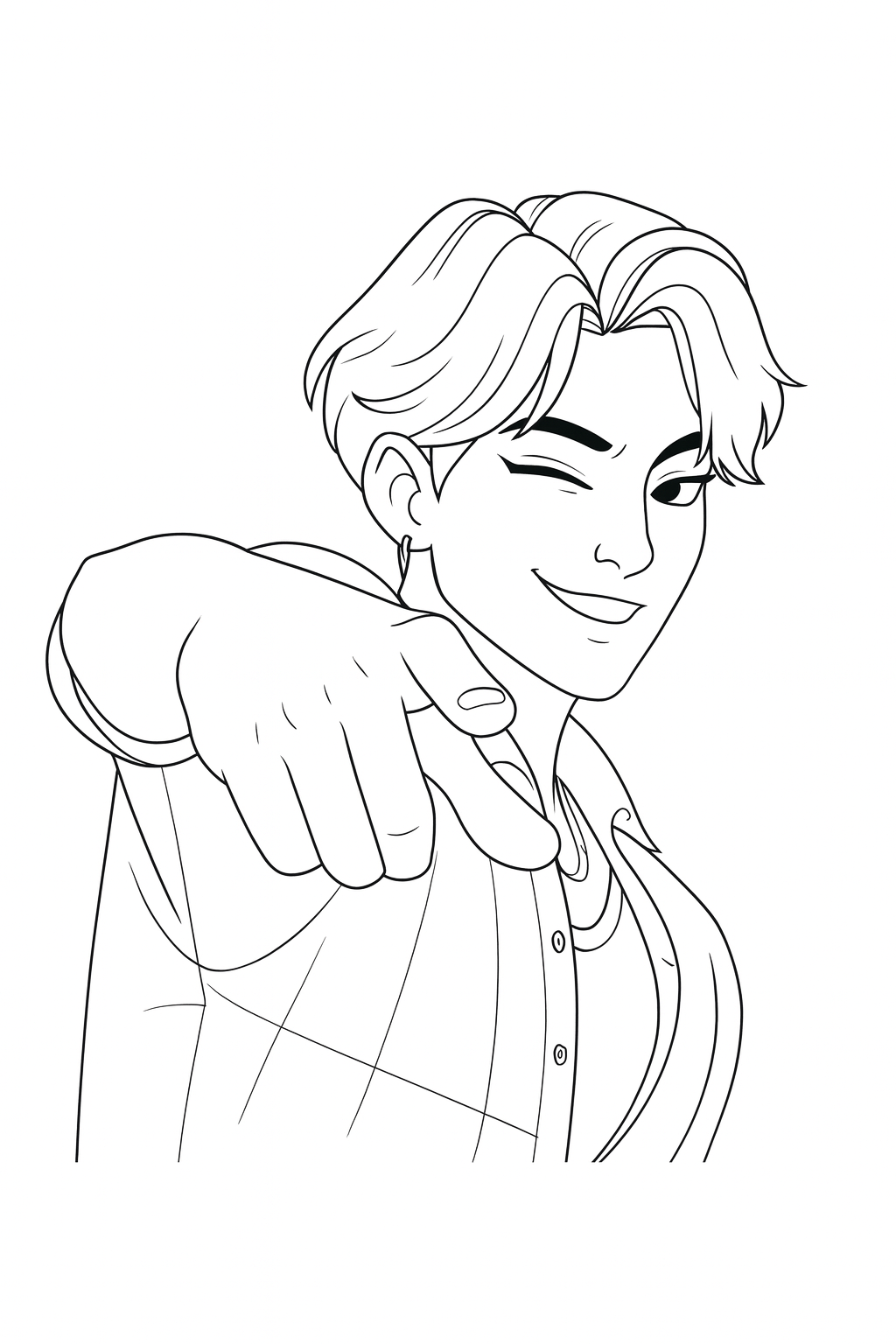 baby sasha coloring pages