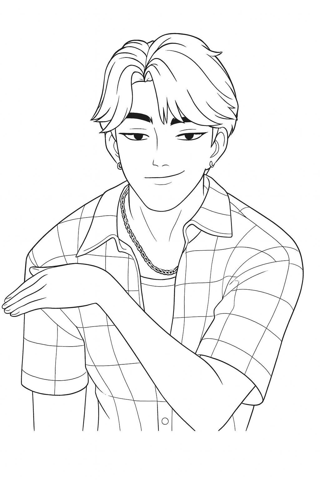 KPop Demon Hunters coloring pages - YouLoveIt.com