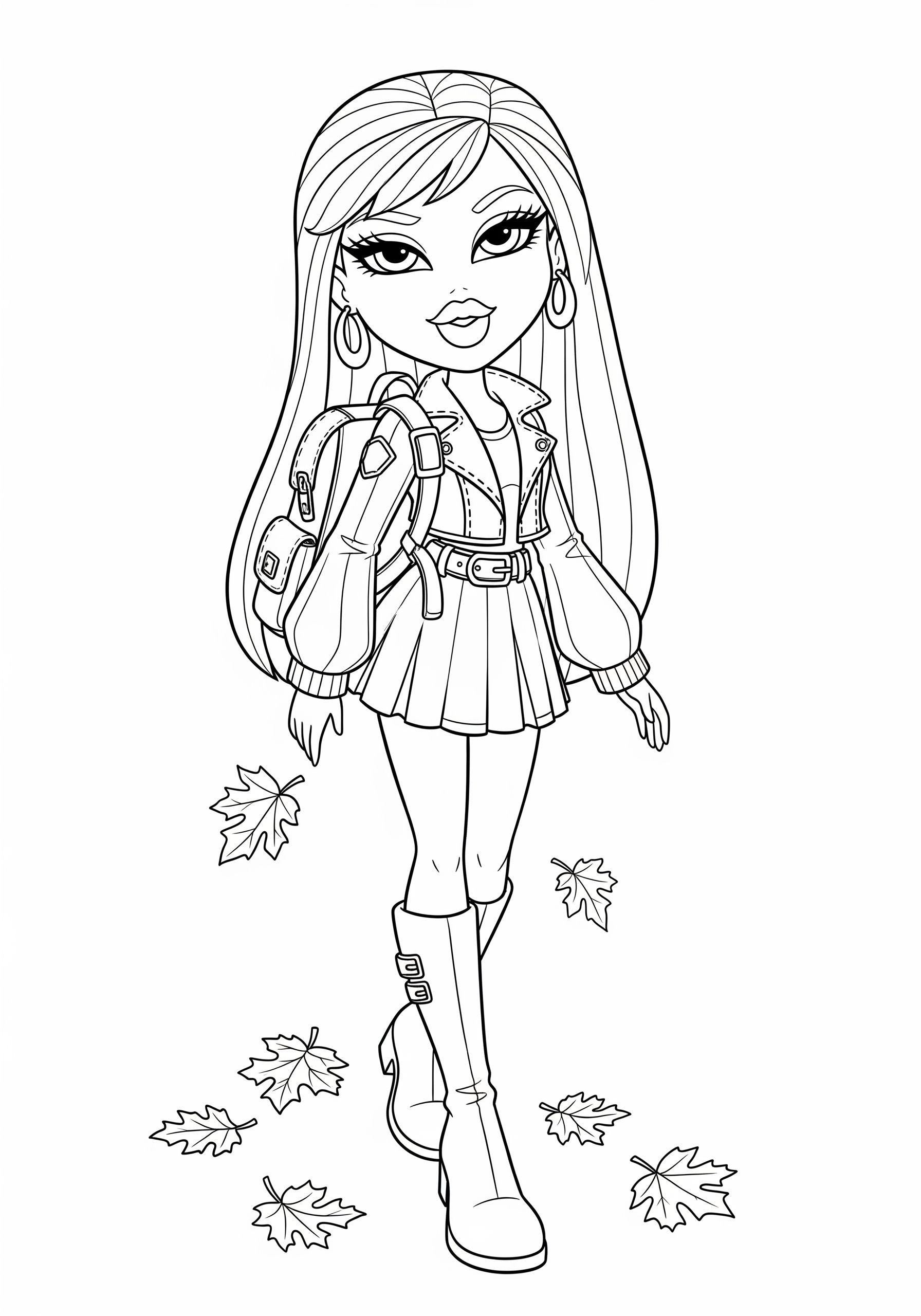 bratz fashion pixiez coloring pages