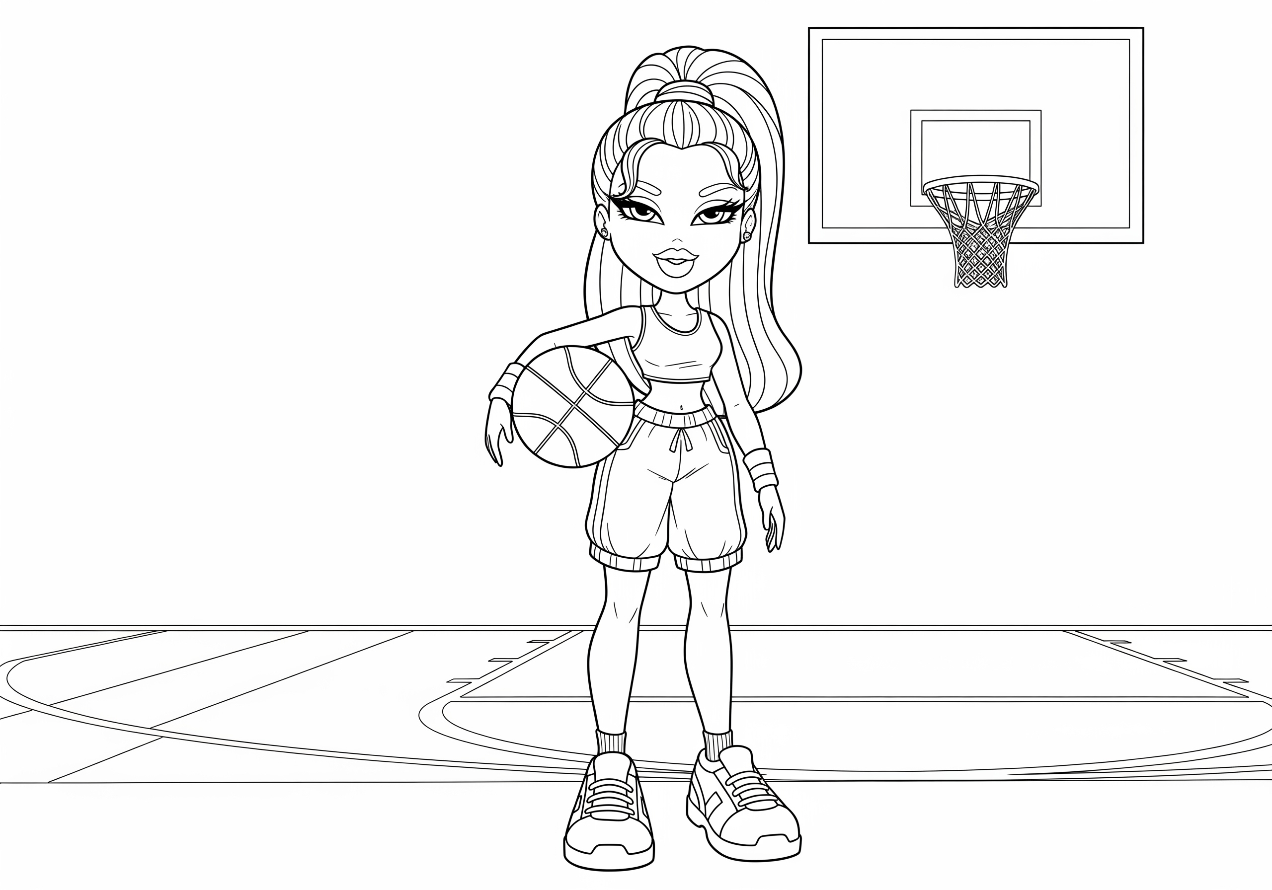 bratz fashion pixiez coloring pages