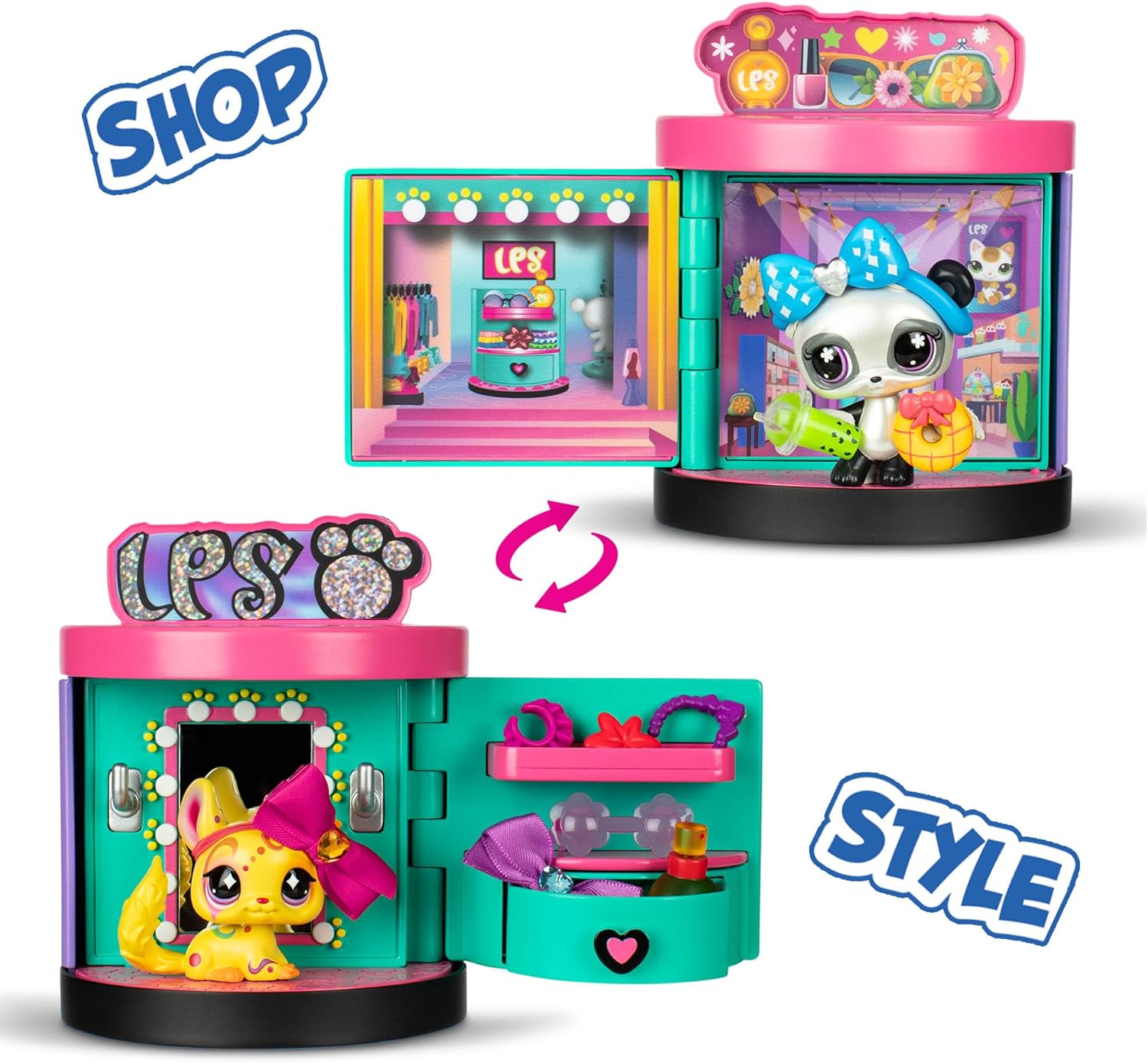 Littlest Pet Shop Series 4 Spin and Style Boutique - YouLoveIt.com