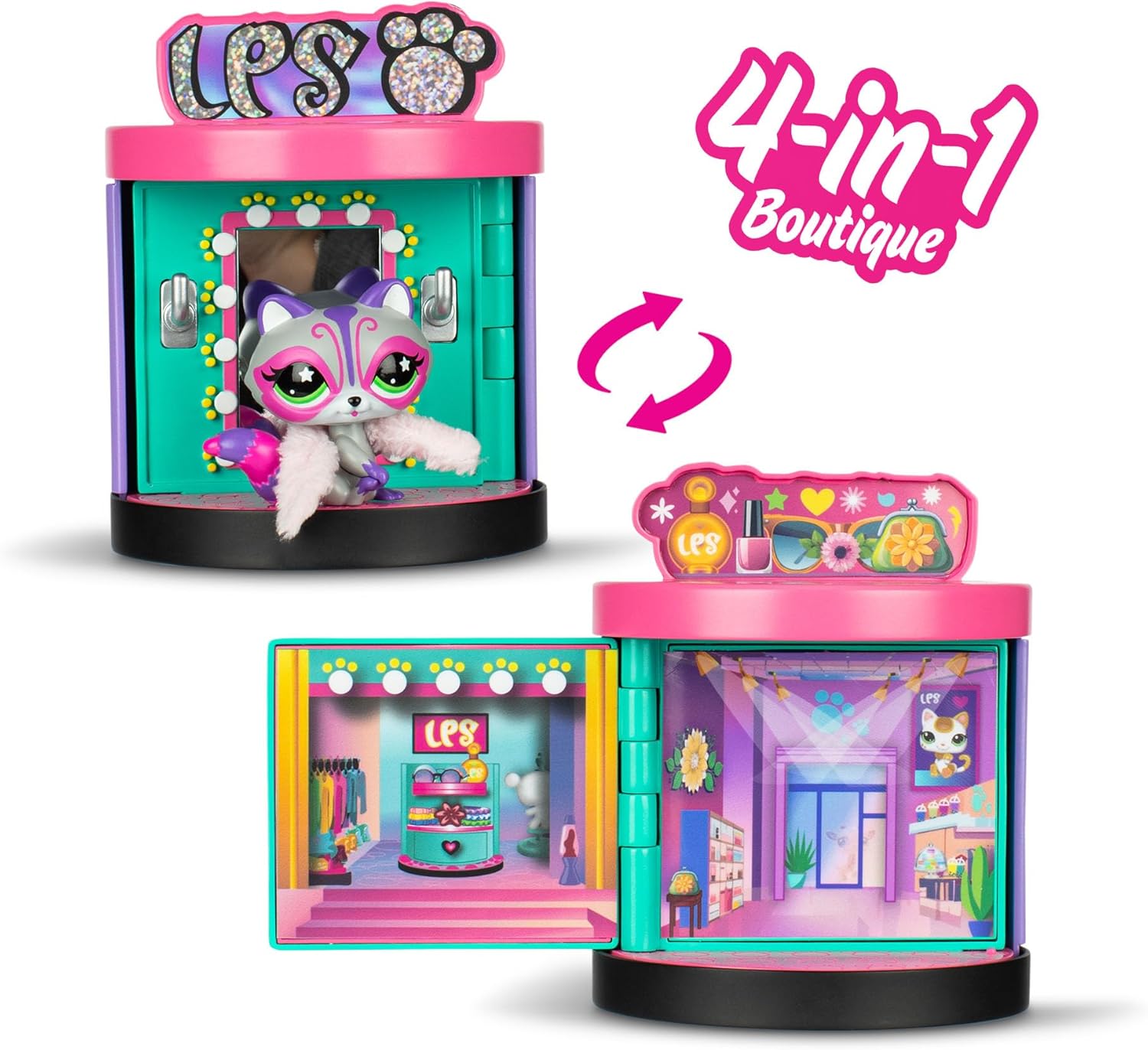 Littlest Pet Shop Series 4 Spin and Style Boutique - YouLoveIt.com
