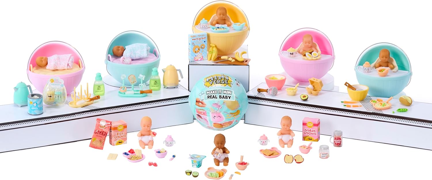 Miniverse Make It Mini Real Baby Make It Mini Baby Food - YouLoveIt.com