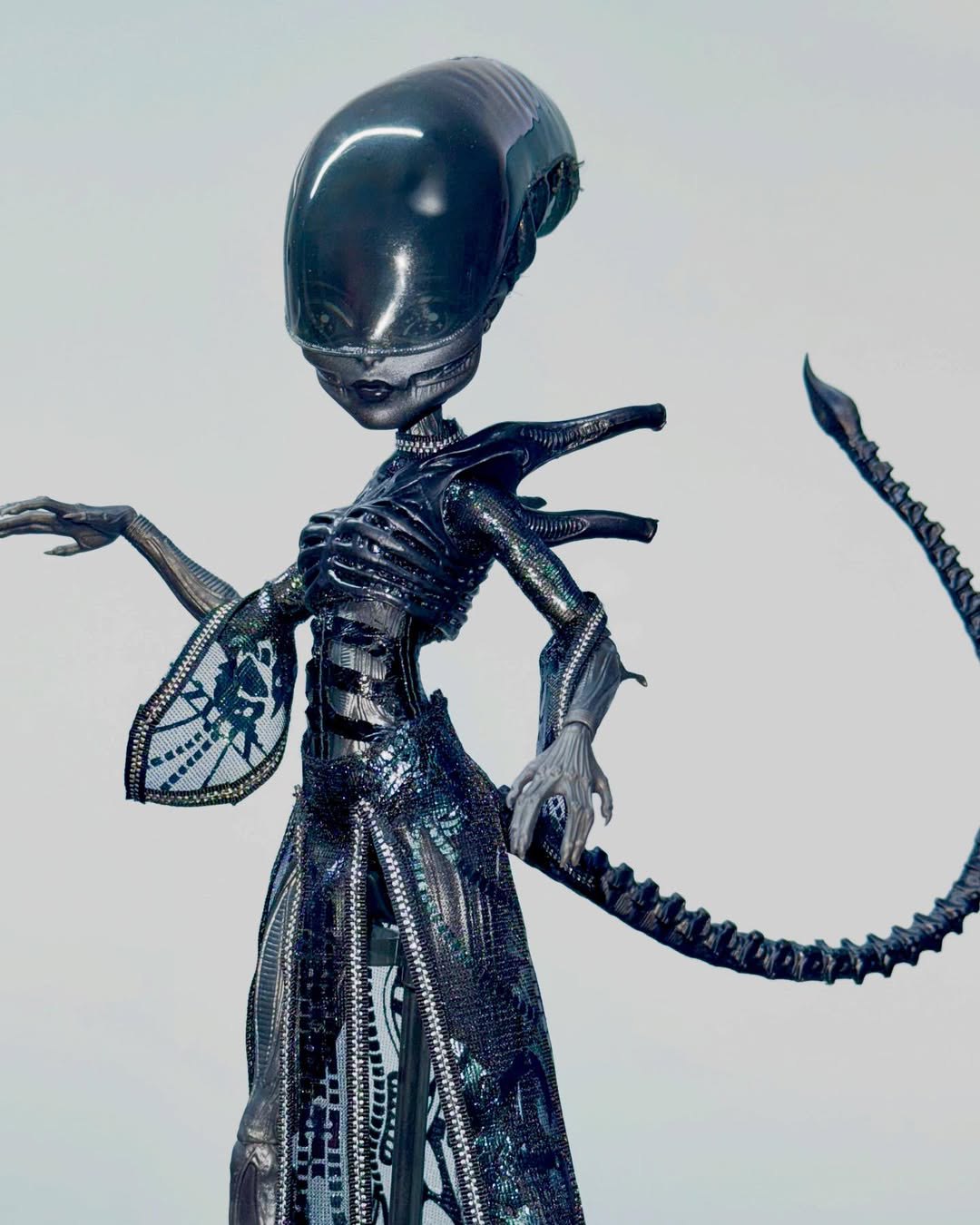 Monster High x Alien Skullector Xenomorph doll - YouLoveIt.com