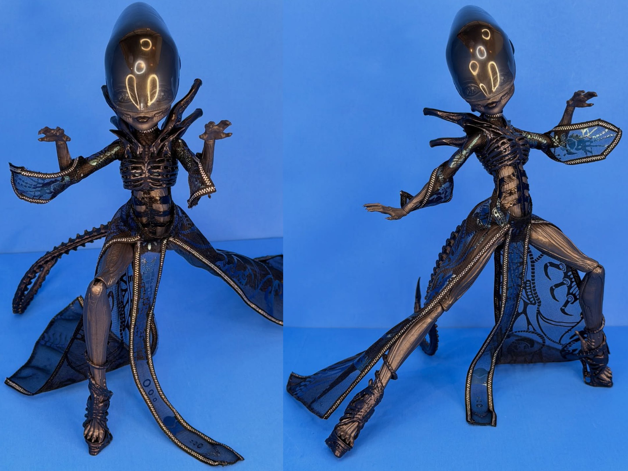 Monster High x Alien Skullector Xenomorph doll - YouLoveIt.com