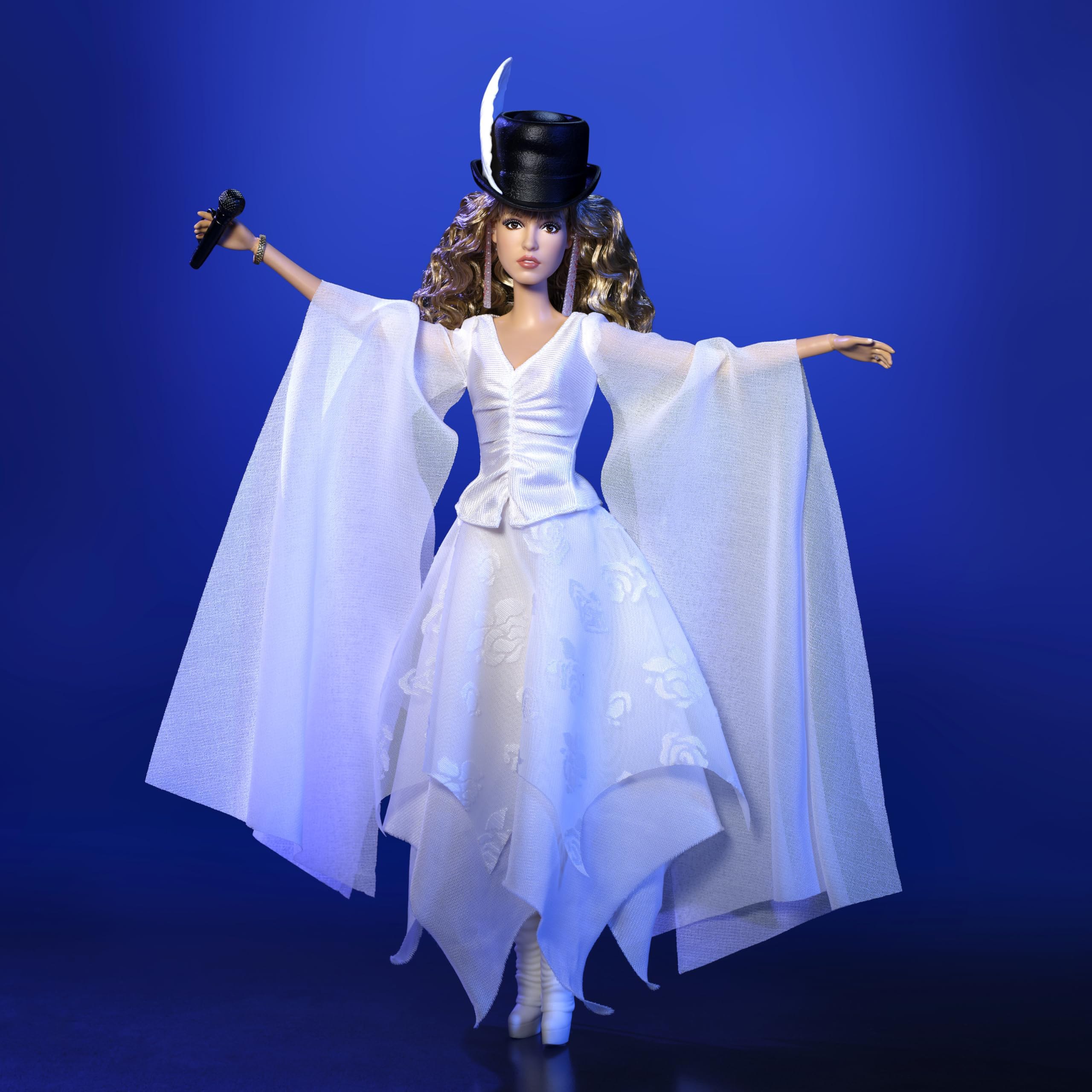 Barbie Signature Stevie Nicks 2025 Bella Donna doll in white outfit ...
