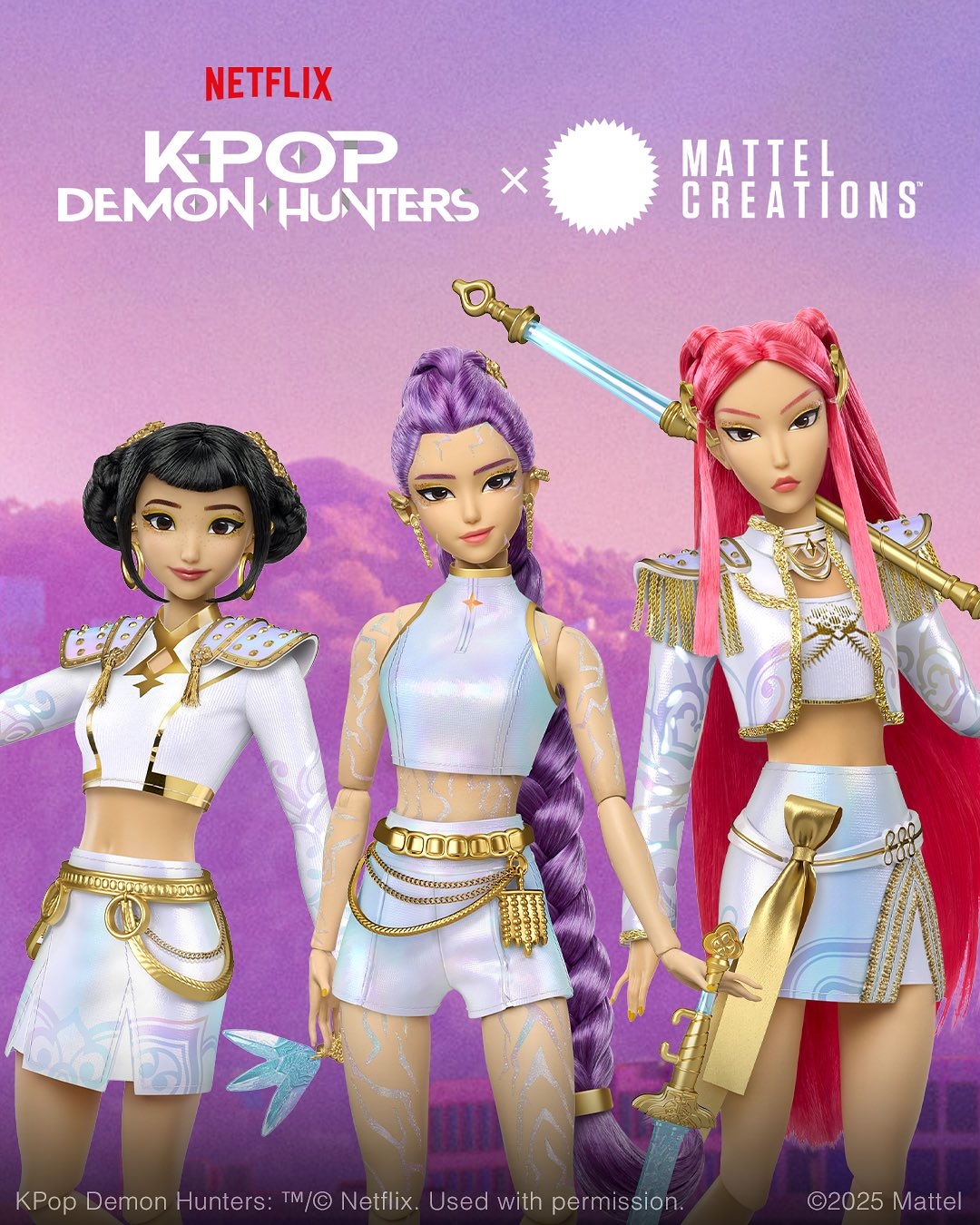 KPop Demon Hunters dolls from Mattel - YouLoveIt.com