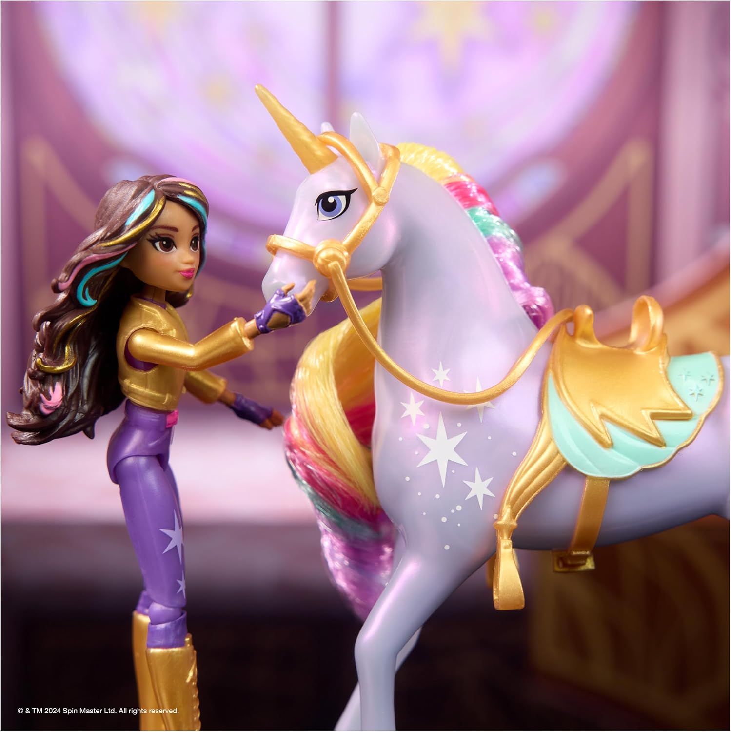 Unicorn Academy Magic Unleashed Adventure Pack with Sophia, Ava, Ravenzella, Wildstar, Leaf and ...
