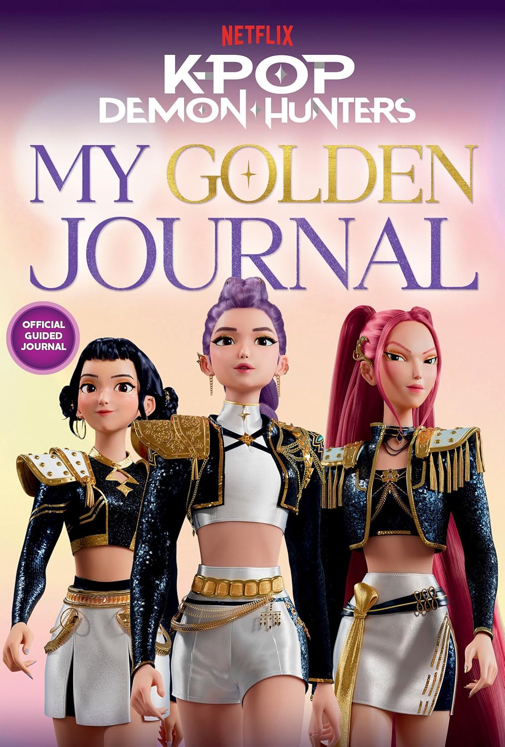 KPop Demon Hunters My Golden Journal: Official Guided Journal ...