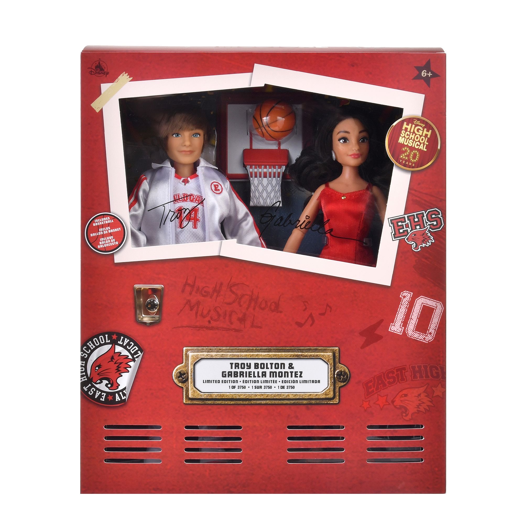 Disney Store High School Musical 20th anniversary limited edition dolls ...