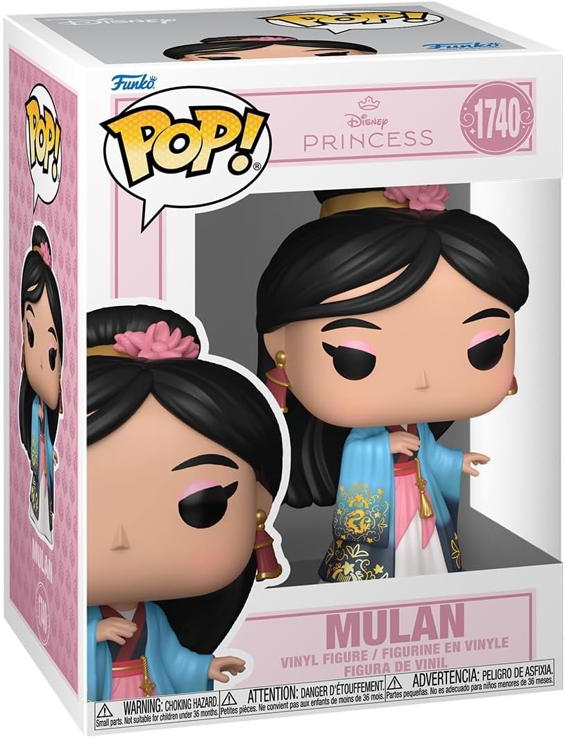 Funko Pop Disney Princess Grand Entrances Jasmine, Ariel and Mulan ...