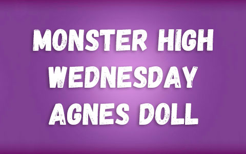 Monster High x Wednesday 2026 new Wednesday doll - YouLoveIt.com