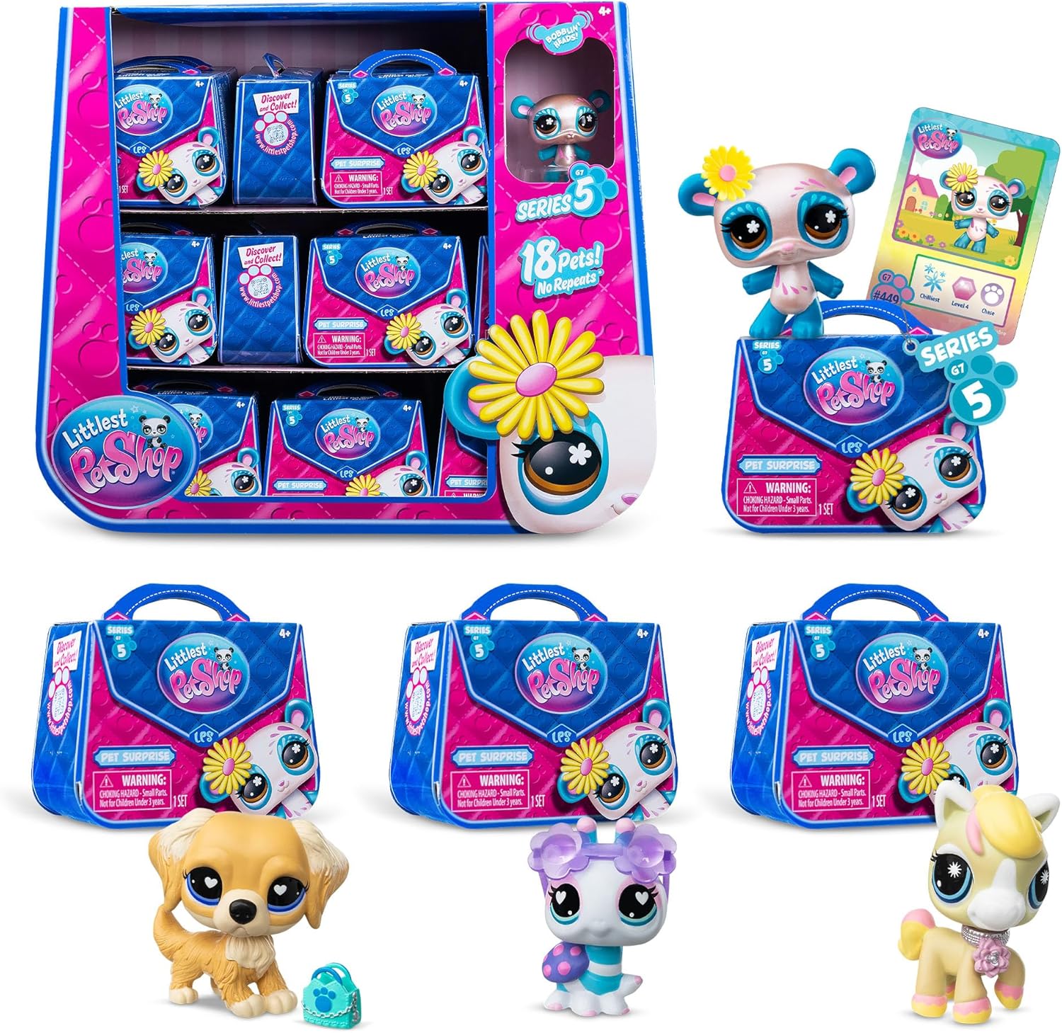 Littlest Pet Shop series 5 - 18 Pets Collector Set - YouLoveIt.com