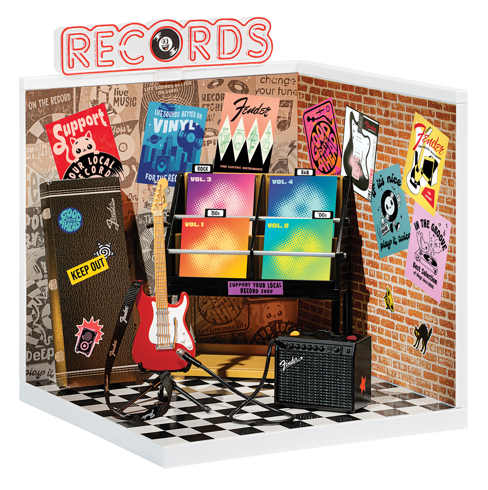 MGA's Miniverse Real Music Record Shop - YouLoveIt.com